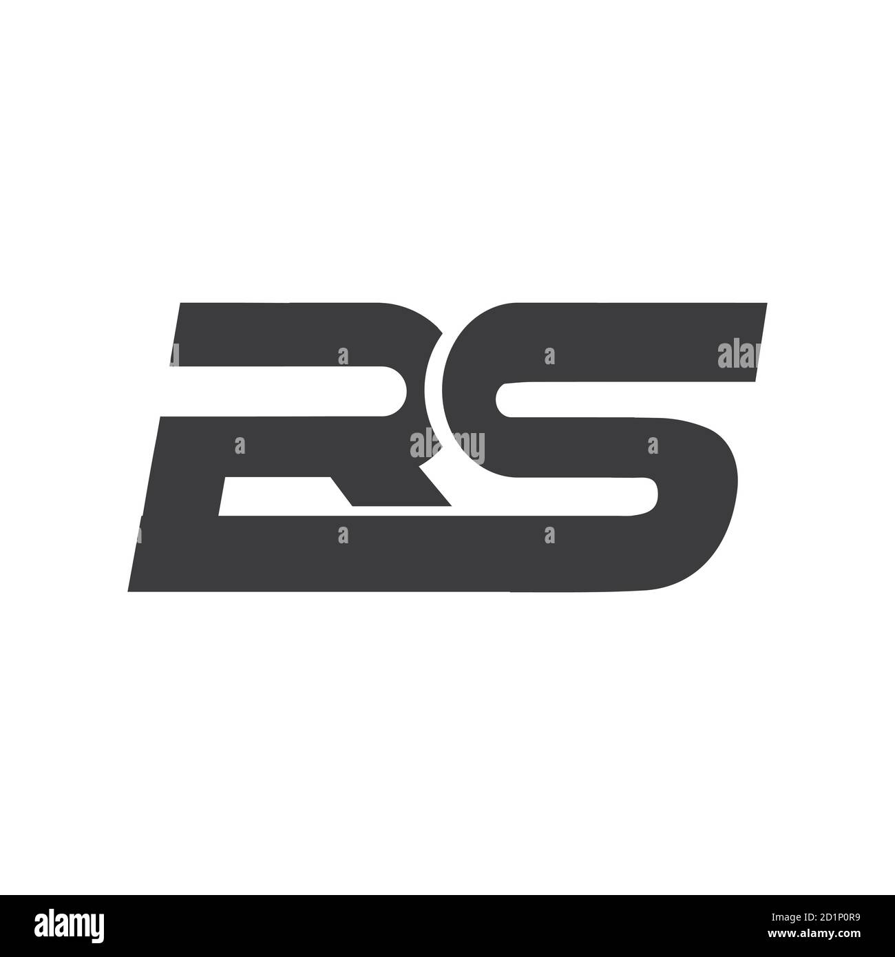 Initial letter rs logo or sr logo vector design template Stock Vector ...