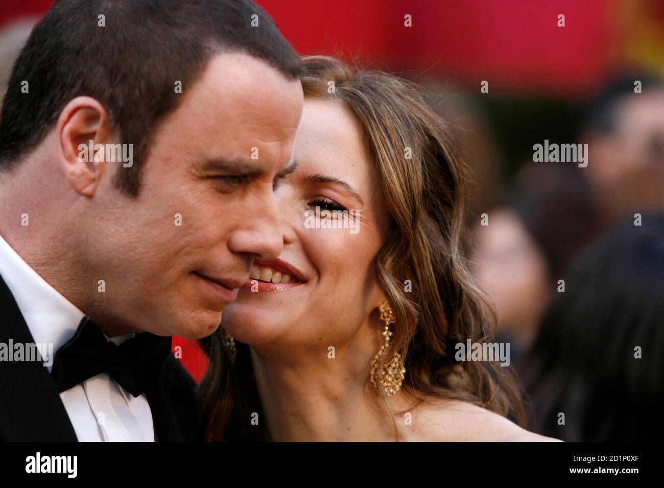 John Travolta And Wife Kelly Preston High Resolution Stock Photography ...