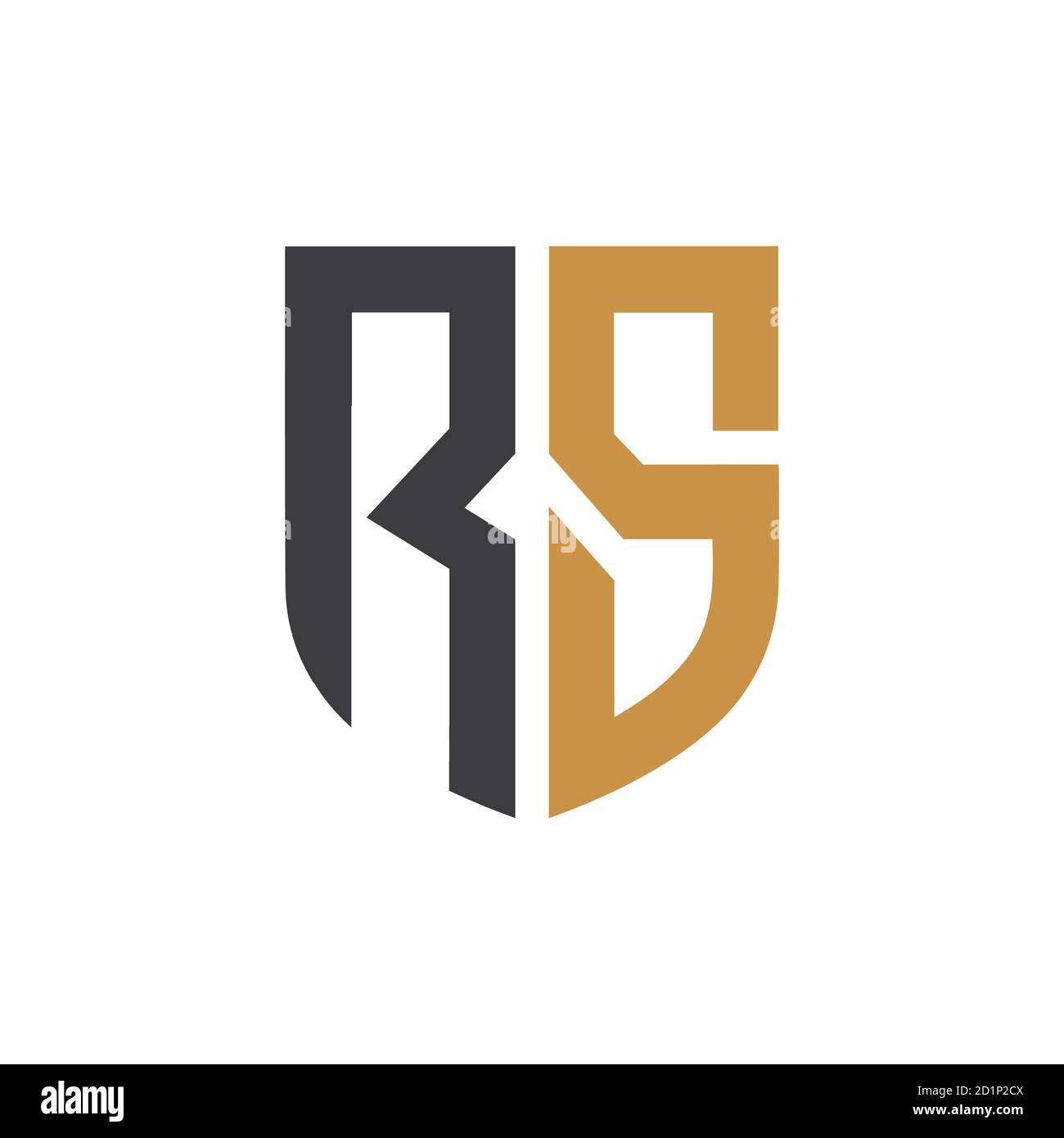 Initial letter rs logo or sr logo vector design template Stock Vector ...