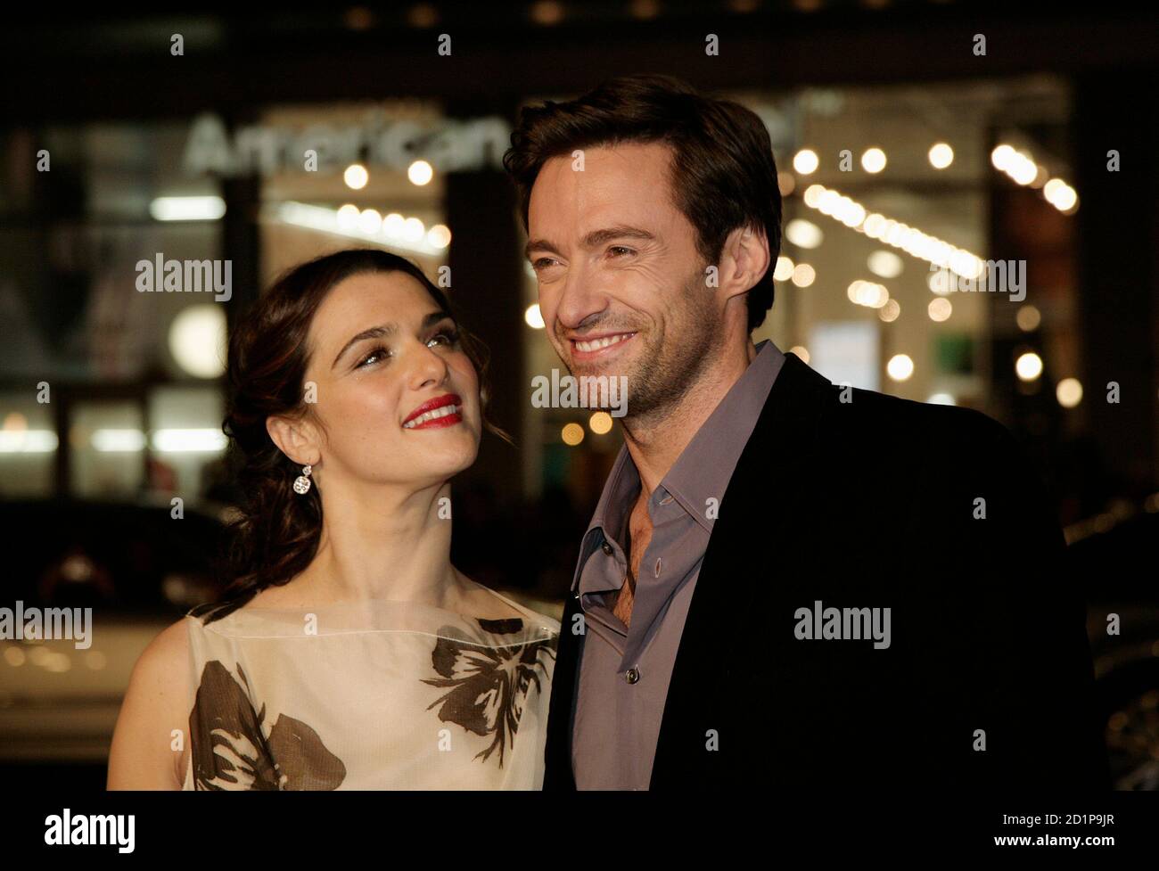 Rachel Weisz Hugh Jackman Premiere High Resolution Stock Photography ...