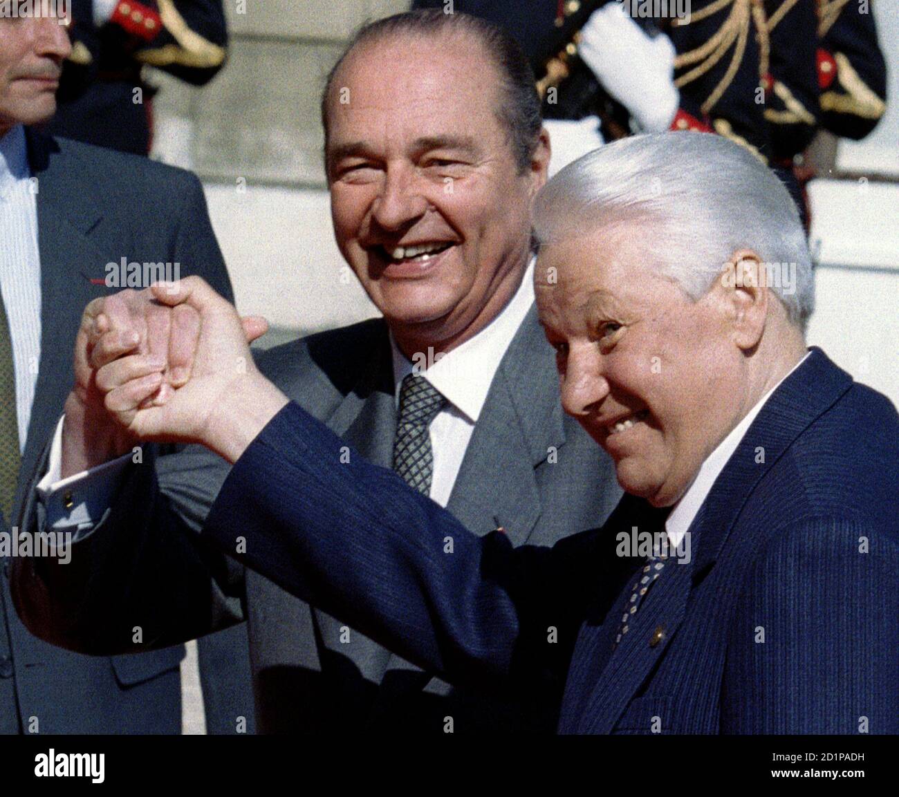 Russian President Boris Yeltsin Hands High Resolution Stock Photography ...