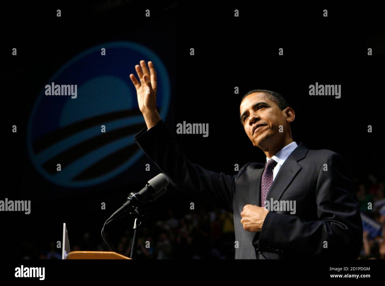 Barack Obama Election Night 2008 High Resolution Stock Photography and ...