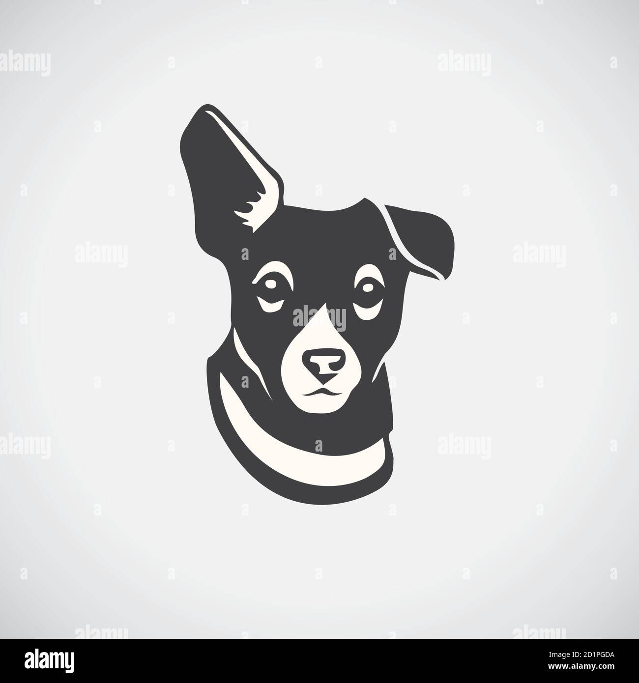 Dog icon vector Stock Vector Image & Art - Alamy