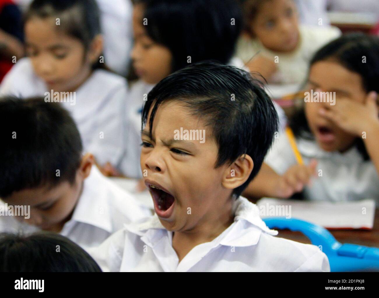 Yawn school classroom hi-res stock photography and images - Alamy