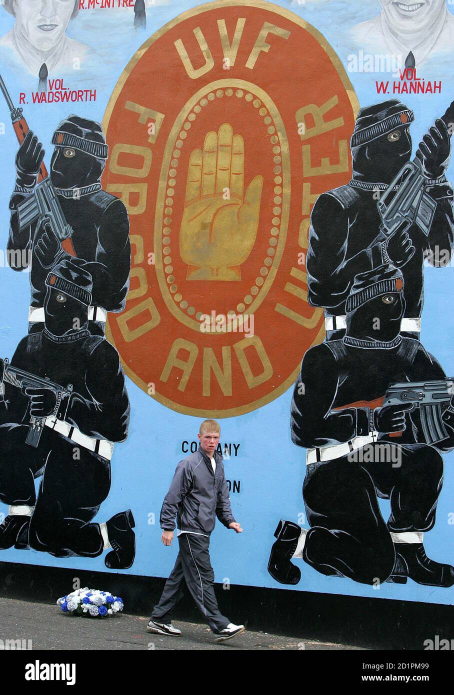 Uvf Mural Belfast High Resolution Stock Photography and Images - Alamy