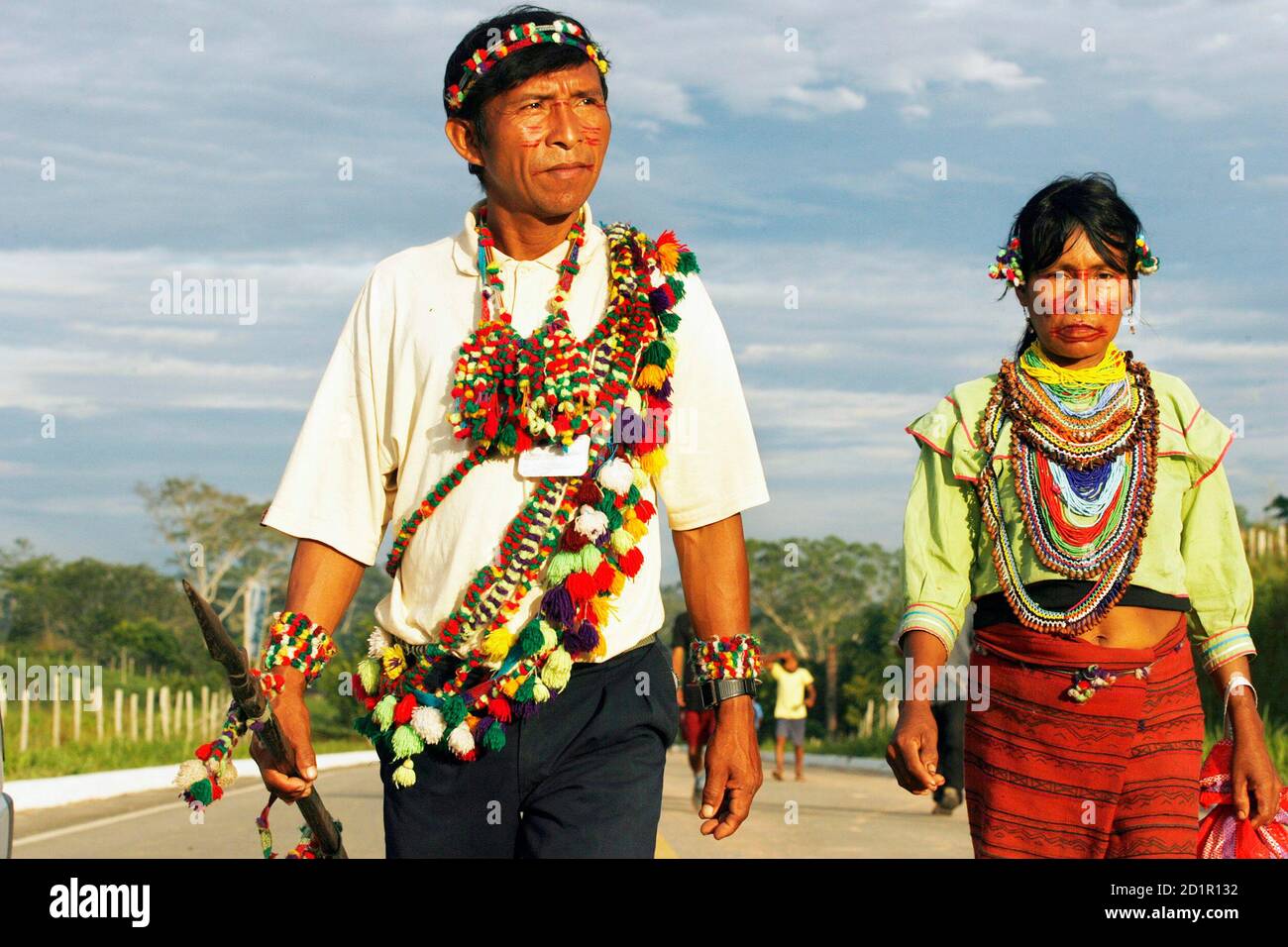 Amazon indigenous block hi-res stock photography and images - Alamy
