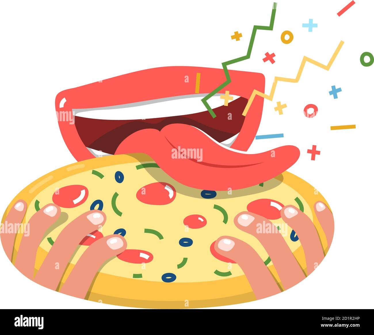 Mouth Chewing Clipart