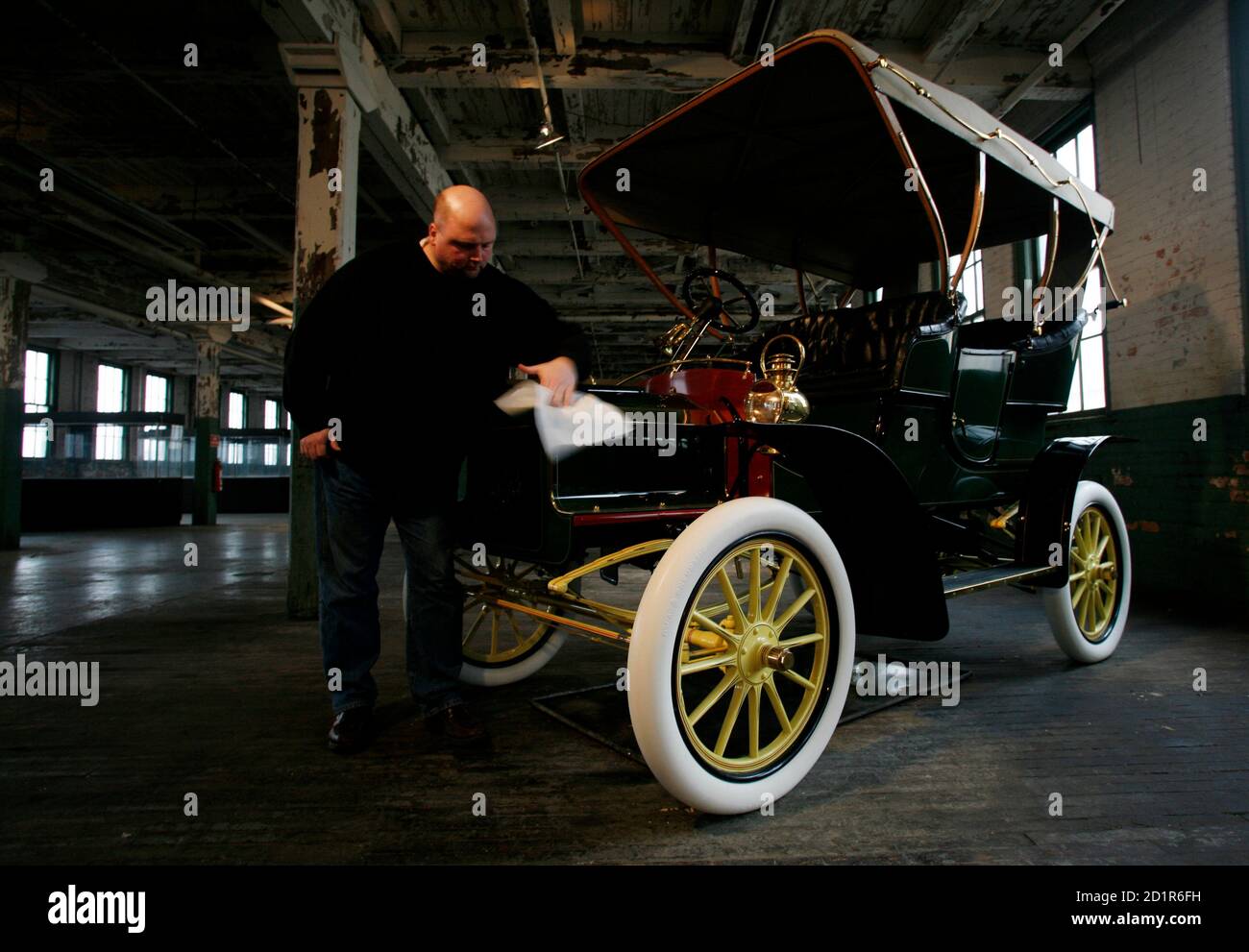 Early model t ford factory hi-res stock photography and images - Alamy