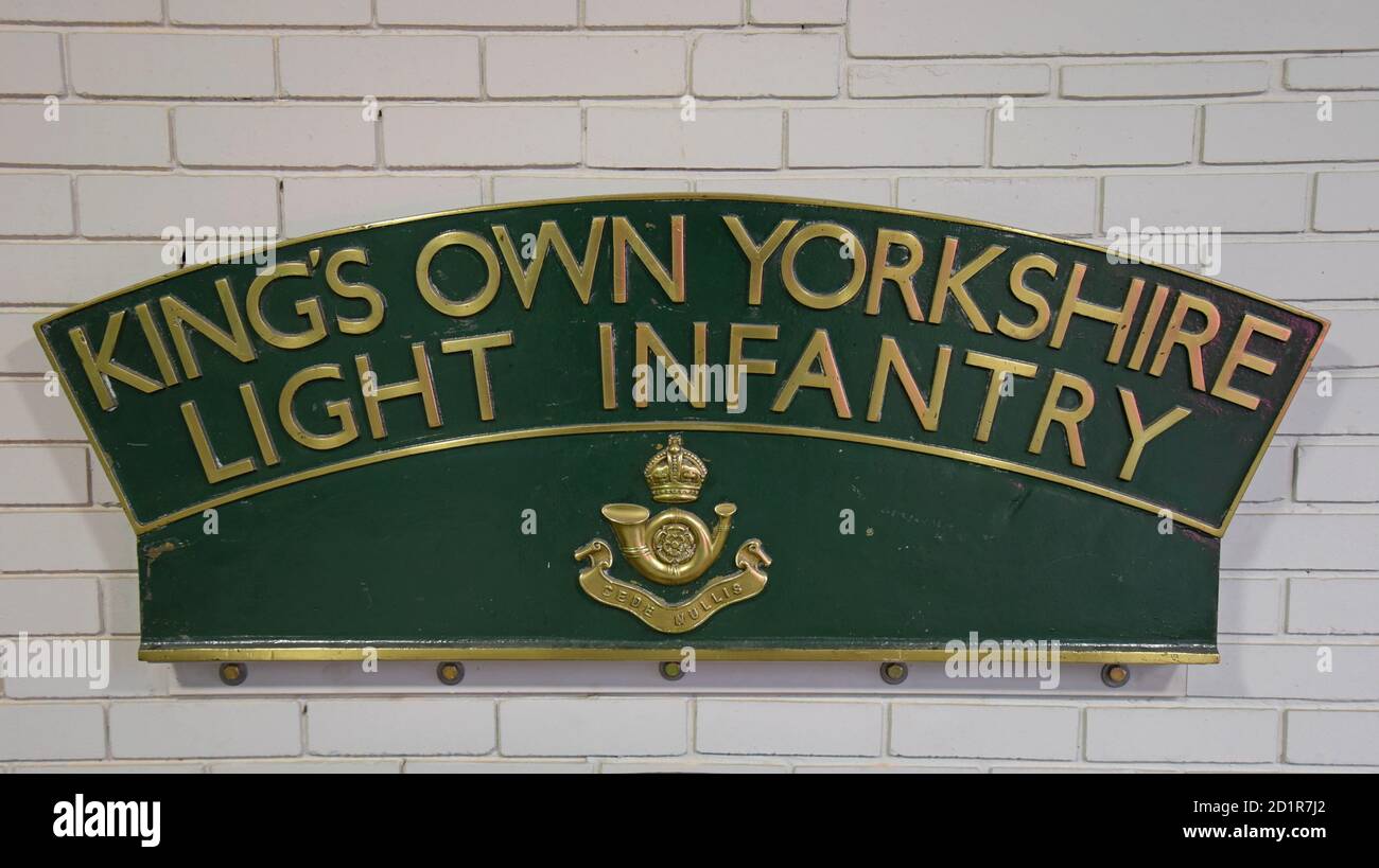 Nameplate from Deltic diesel loco D9002 (55002) The King's Own ...