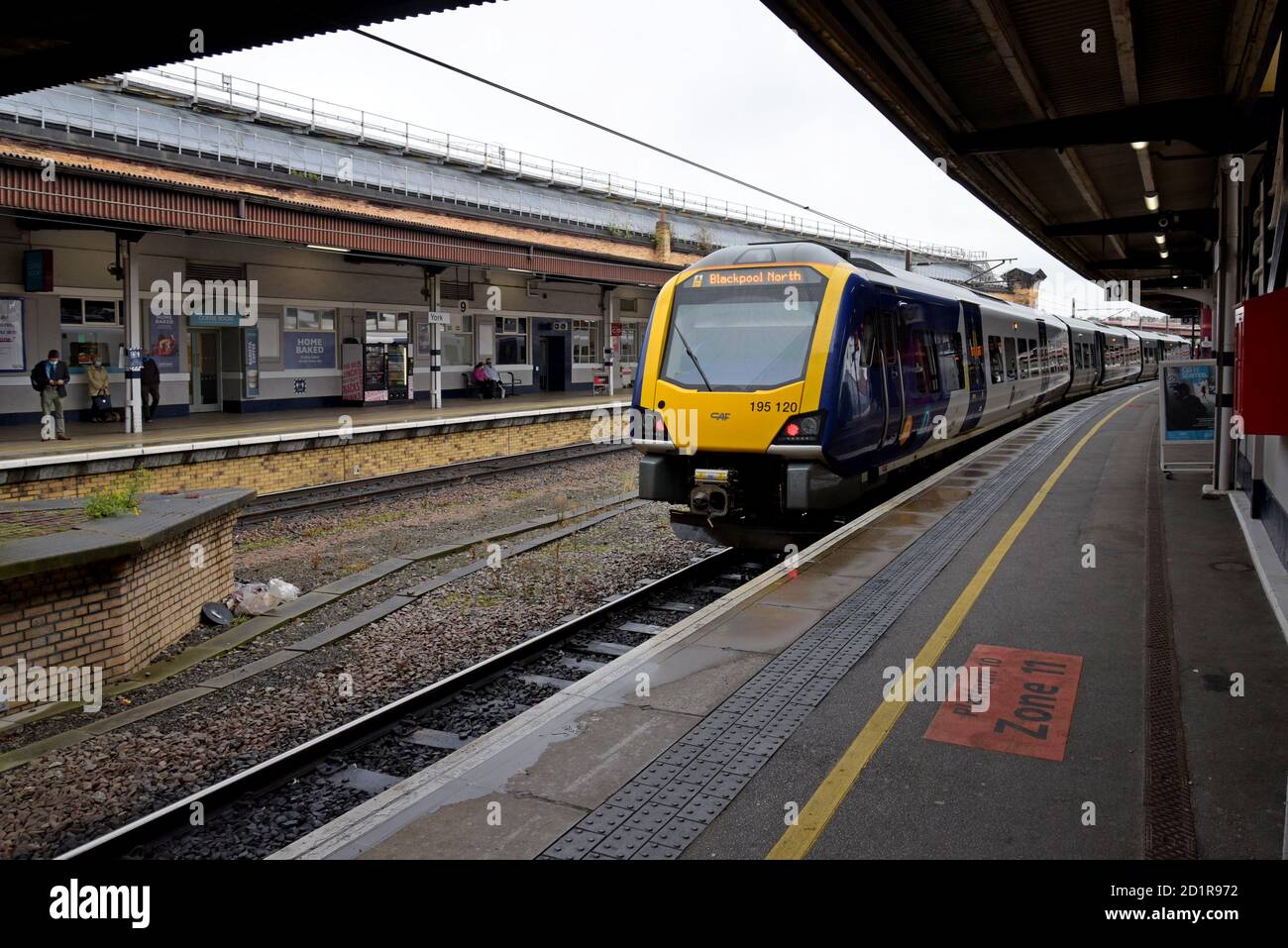 A Northern Trains CAF Civity Class 195 diesel multiple unit train at ...