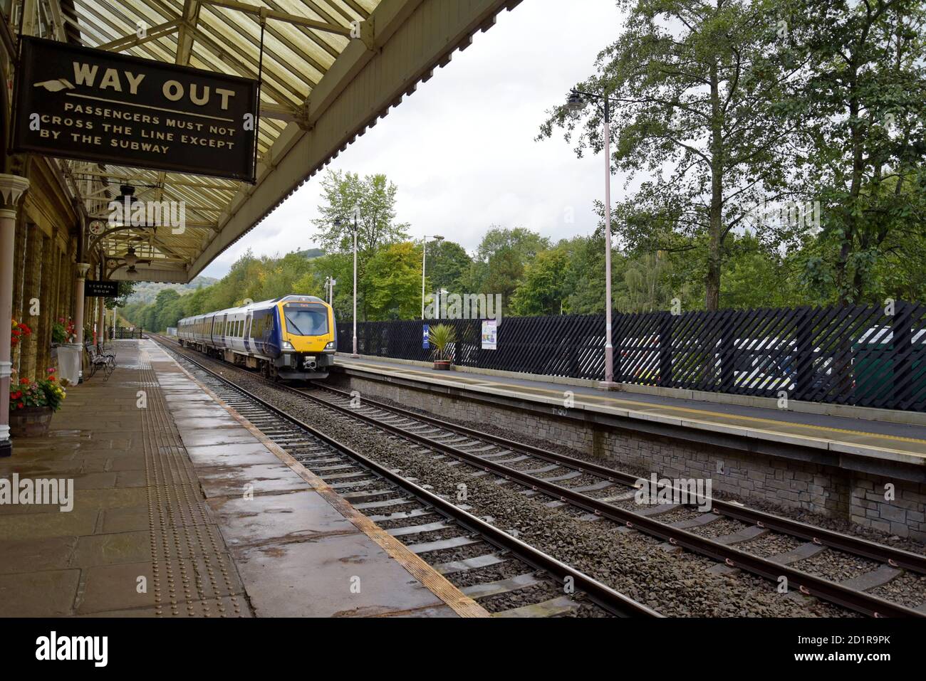 A Northern Trains CAF Civity Class 195 diesel multiple unit train at ...