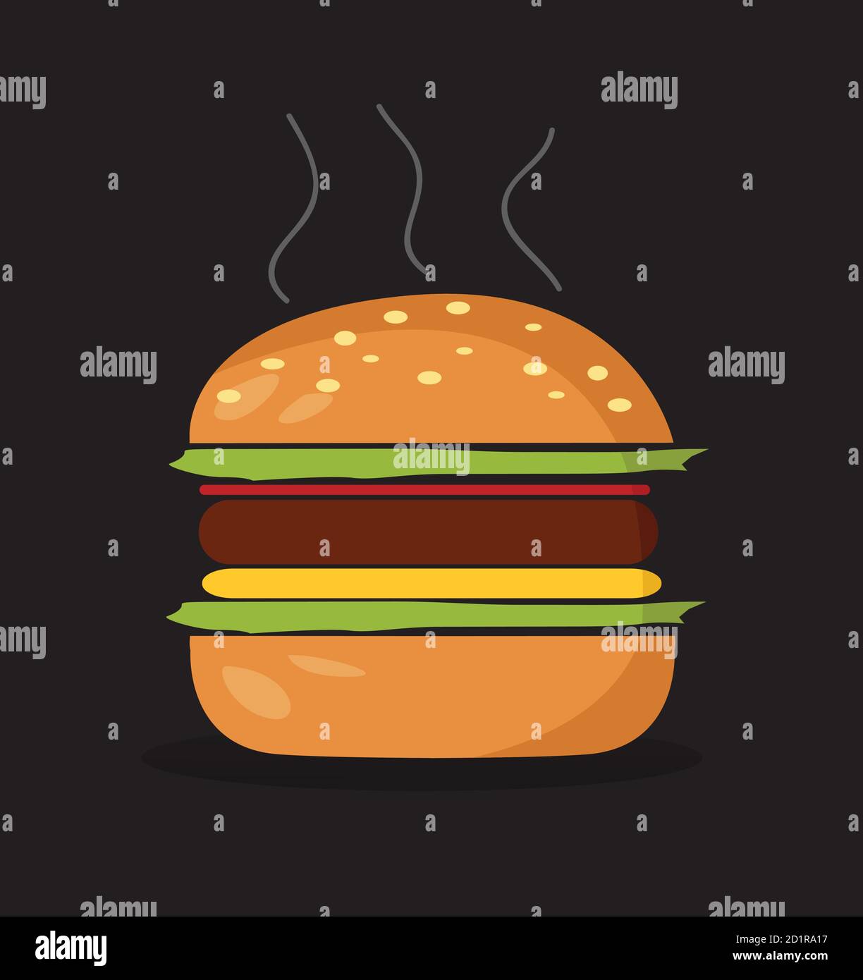 burger symbol hamburger icon design Stock Vector Image & Art - Alamy