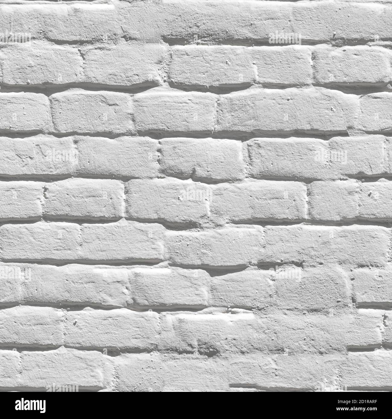 Unlimited endless seamless pattern of the white brick wall Stock Photo ...