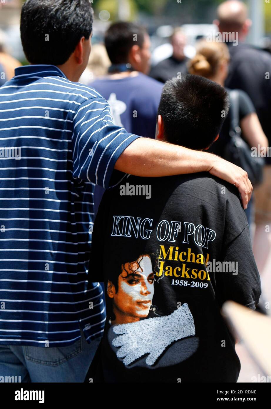 Michael jackson memorial hi-res stock photography and images - Alamy
