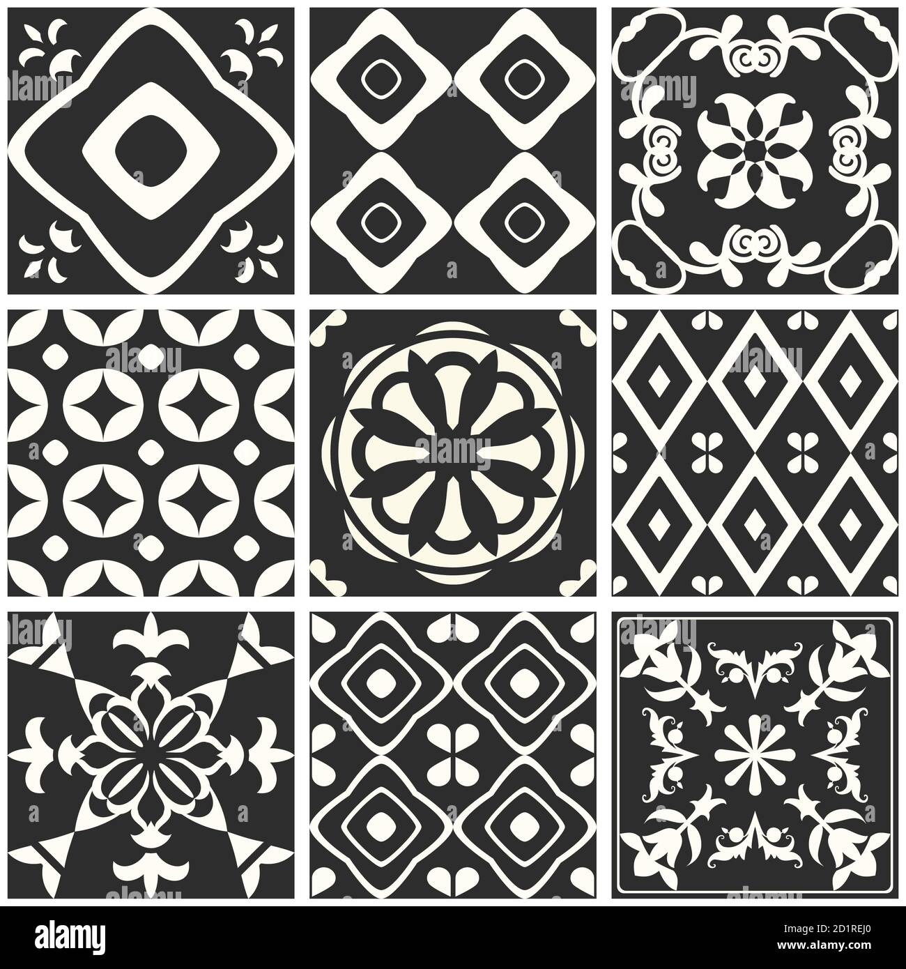 Vintage background with traditional tile decoration, classic mosaic ...