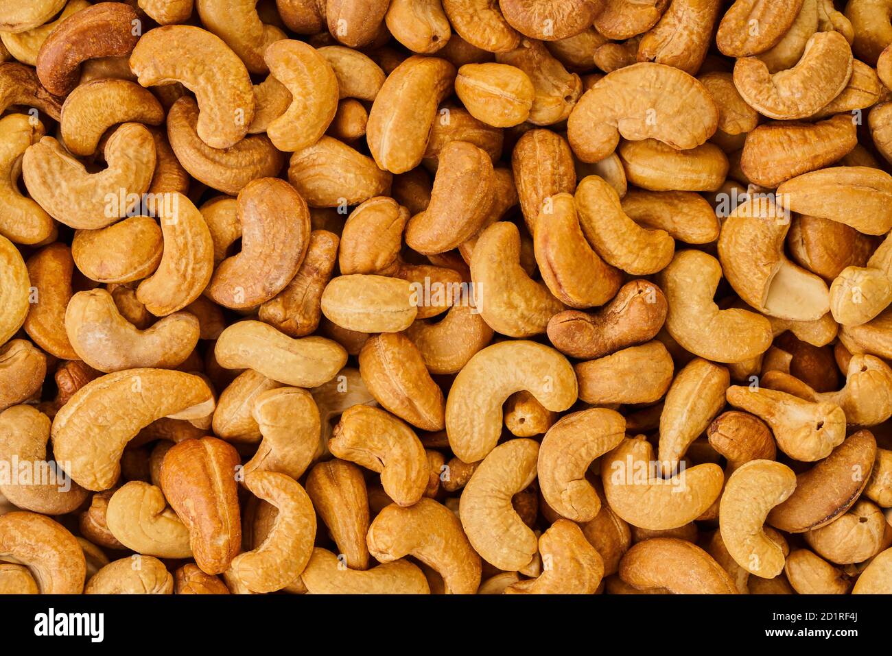 food background, texture close-up of cashew nuts Stock Photo - Alamy