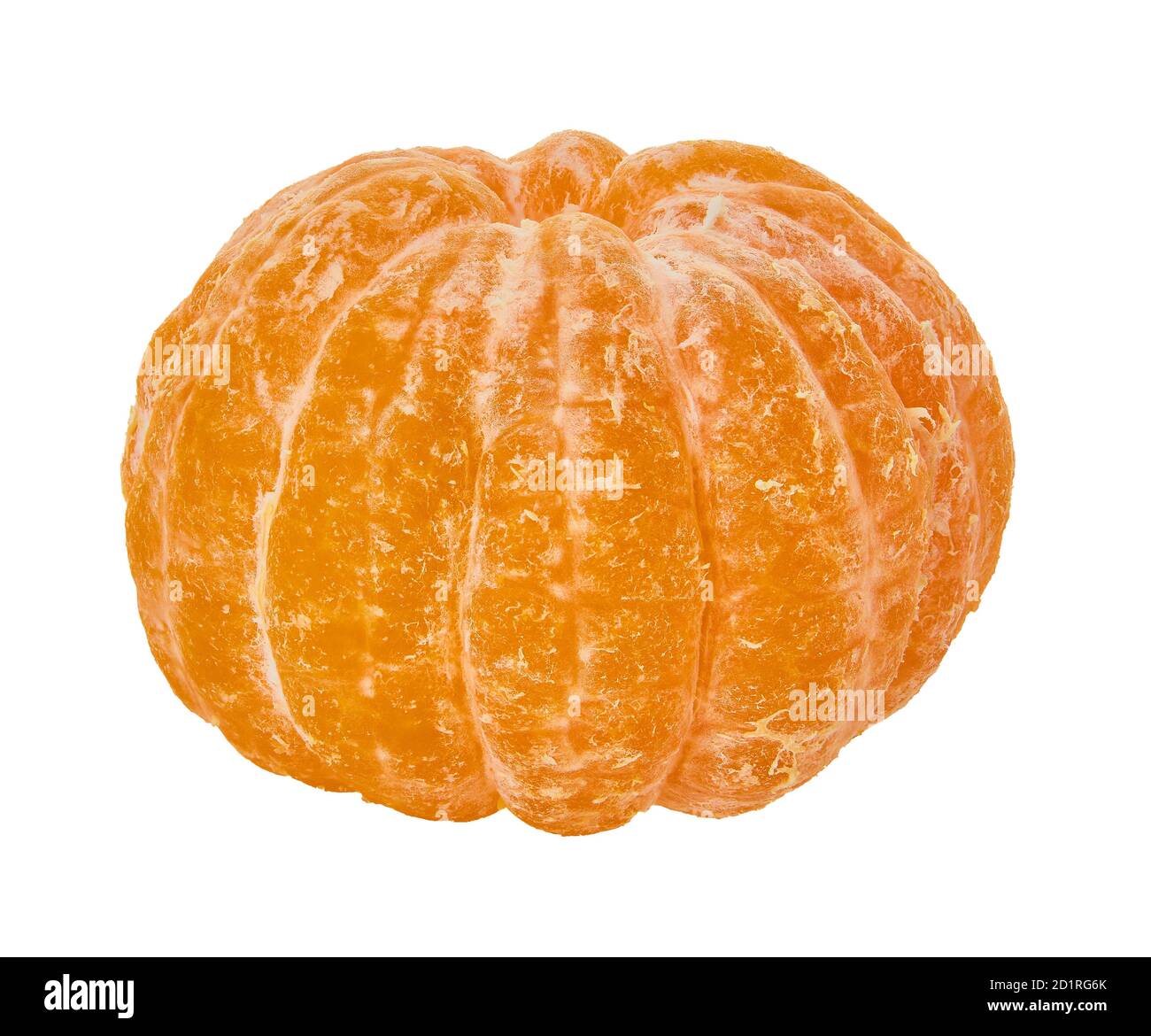 peeled mandarin white isolated background with clipping path Stock ...