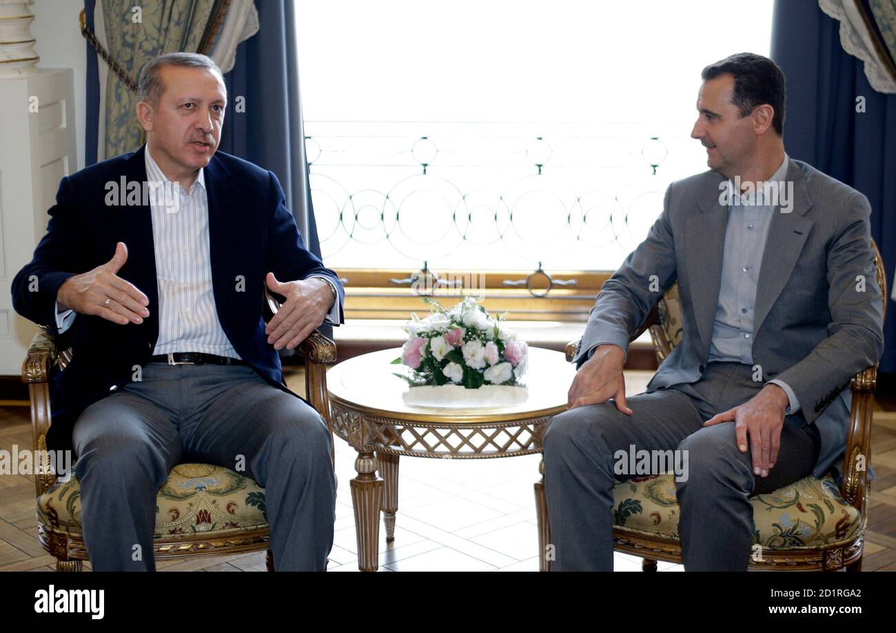 Bashar al assad recep tayyip erdogan hi-res stock photography and ...