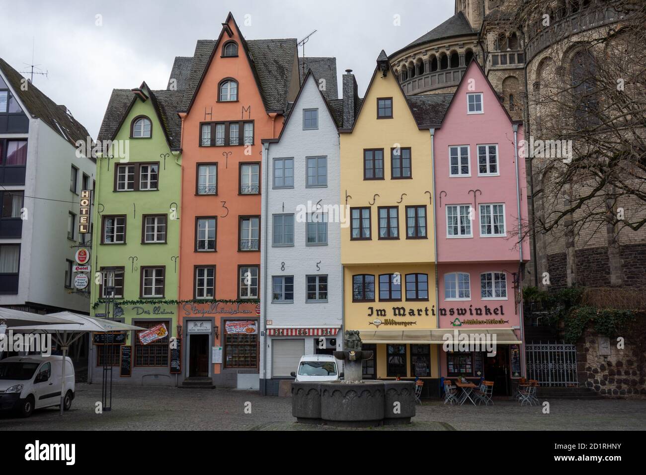 February 3rd, 2020, Historic Fish Market in Cologne Germany Stock Photo ...
