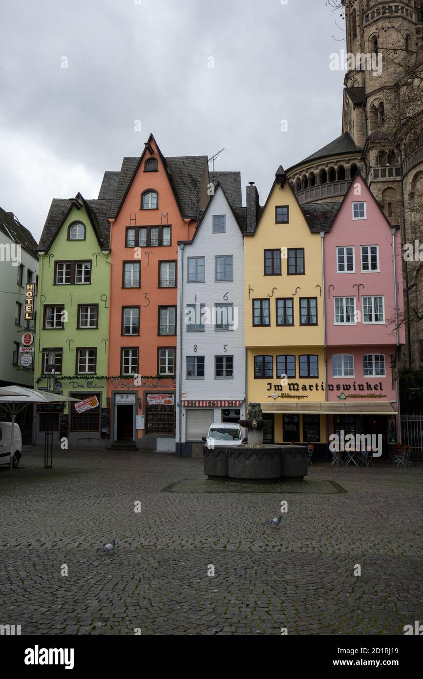February 3rd, 2020, Historic Fish Market in Cologne Germany Stock Photo ...