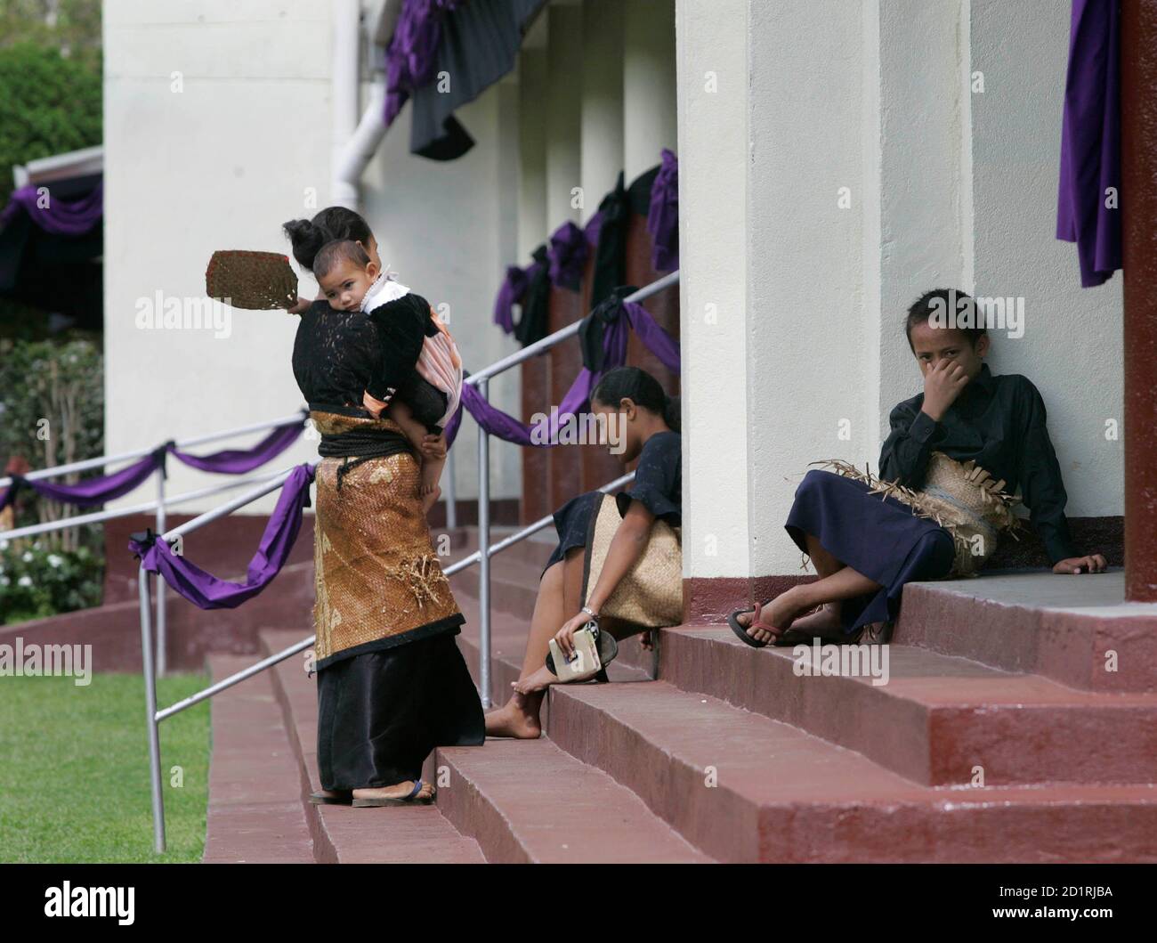 Tongans at church hi-res stock photography and images - Alamy