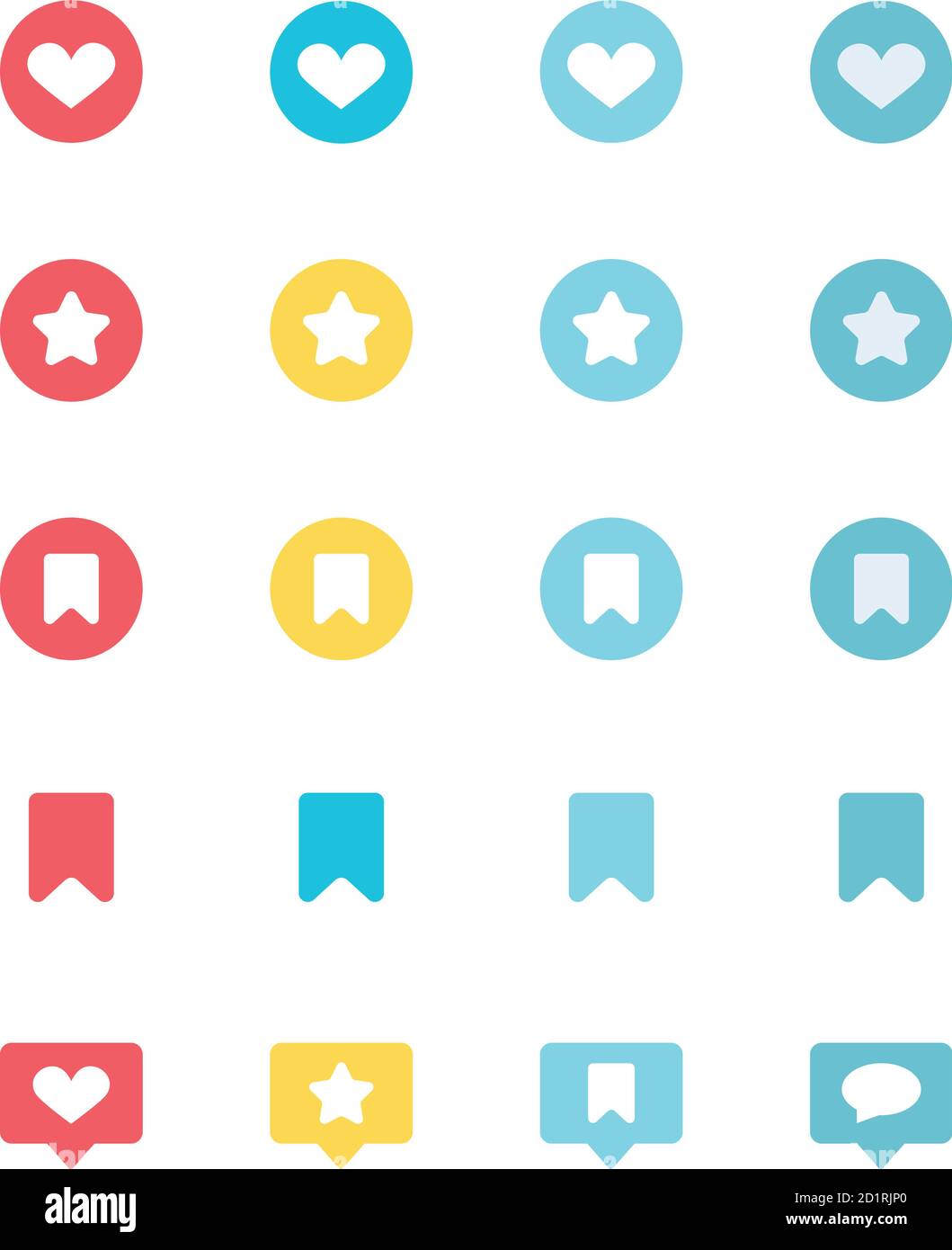 User markers UI elements kit Stock Vector Image & Art - Alamy