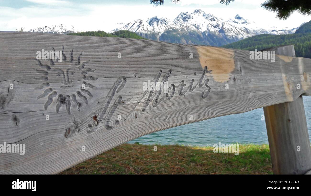 St moritz logo hi-res stock photography and images - Alamy