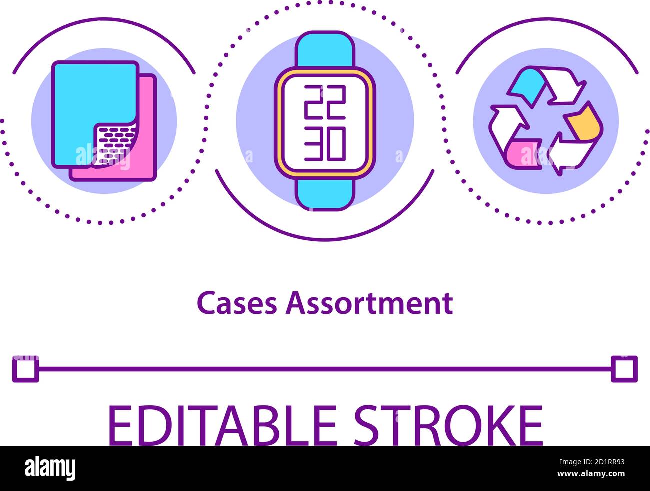 Case selection Stock Vector Images - Alamy