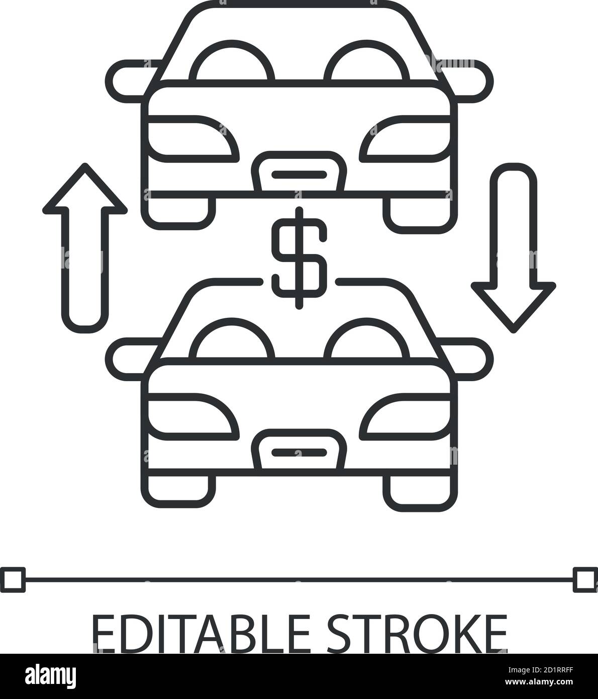 Car swap meet Black and White Stock Photos & Images - Alamy