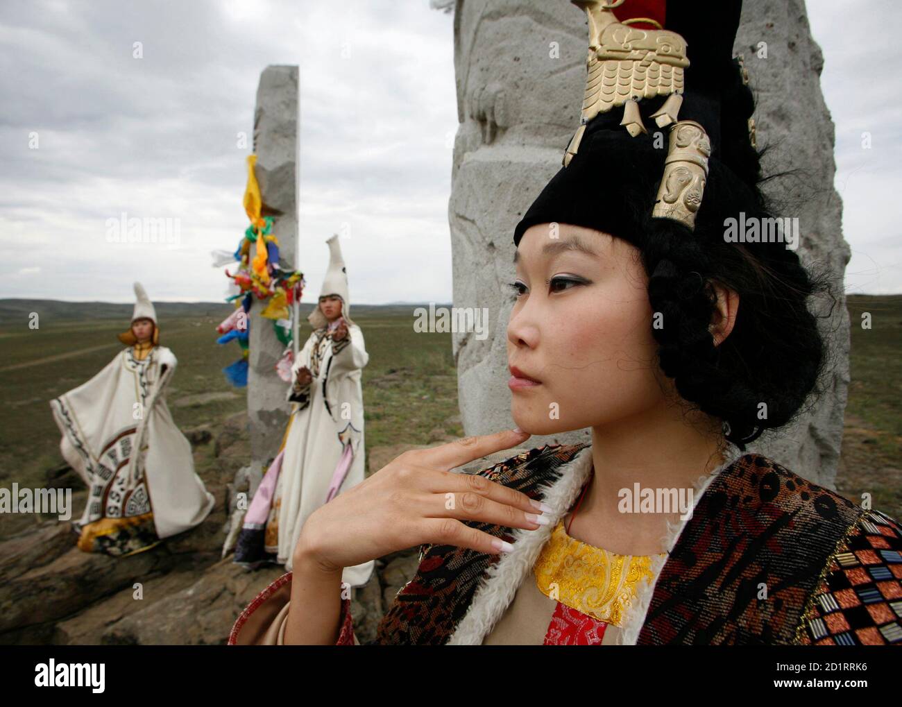 Tuvan people hi-res stock photography and images - Alamy