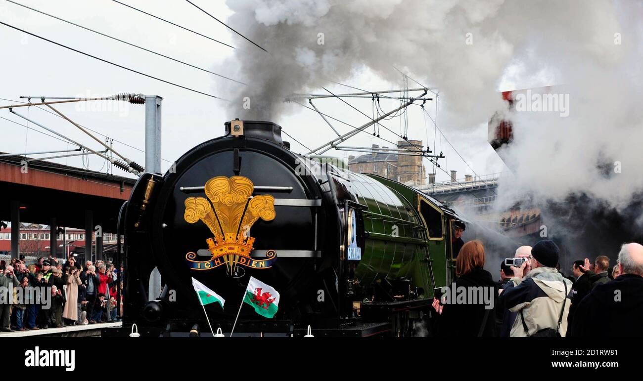 The new peppercorn class a1 steam locomotive hi-res stock photography ...
