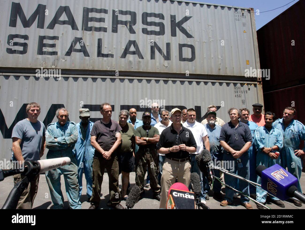 Maersk container top hi-res stock photography and images - Alamy