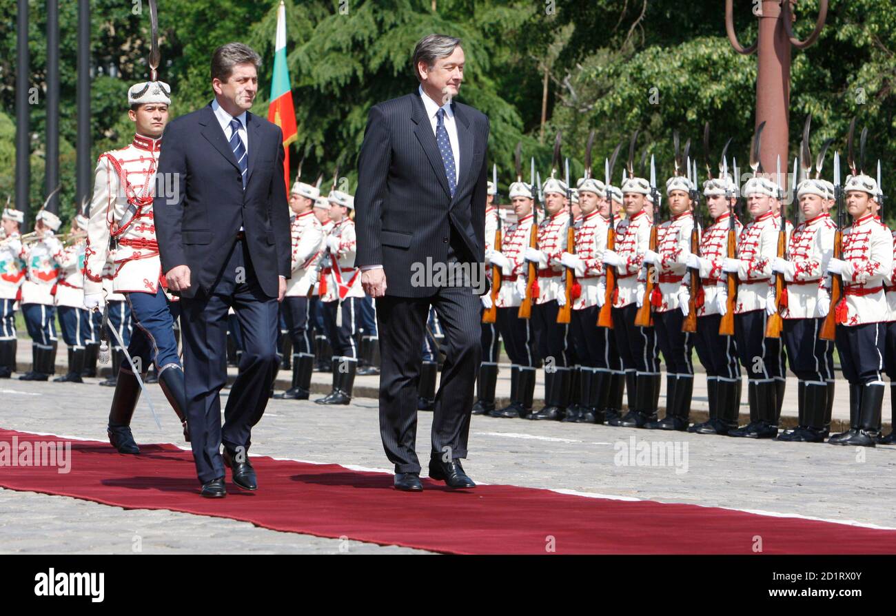 President bulgaria georgi parvanov hi-res stock photography and images ...