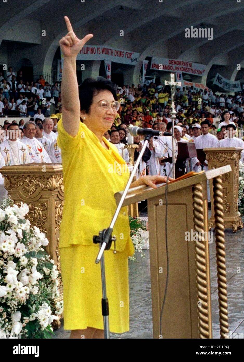 President corazon cory aquino hi-res stock photography and images - Alamy