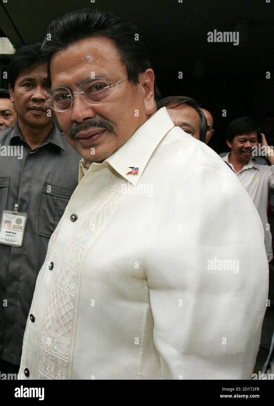 Philippine president joseph estrada in hi-res stock photography and ...