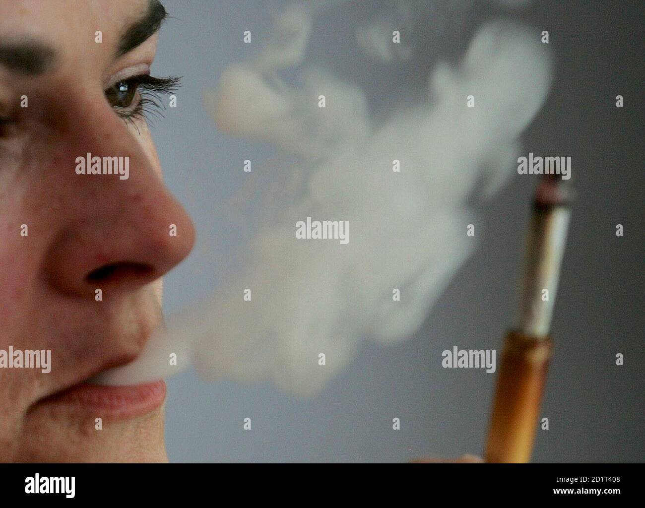French Woman Smoking Cigarette High Resolution Stock Photography and ...