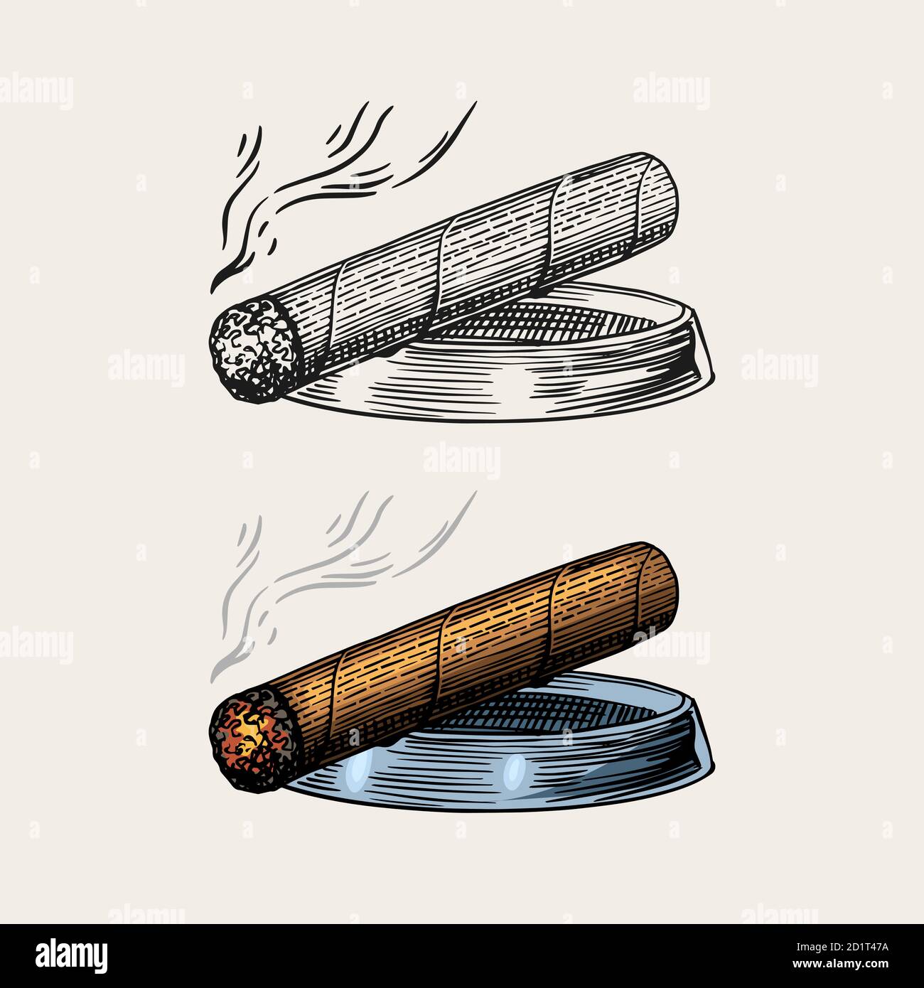 Vintage Cigar Clipart