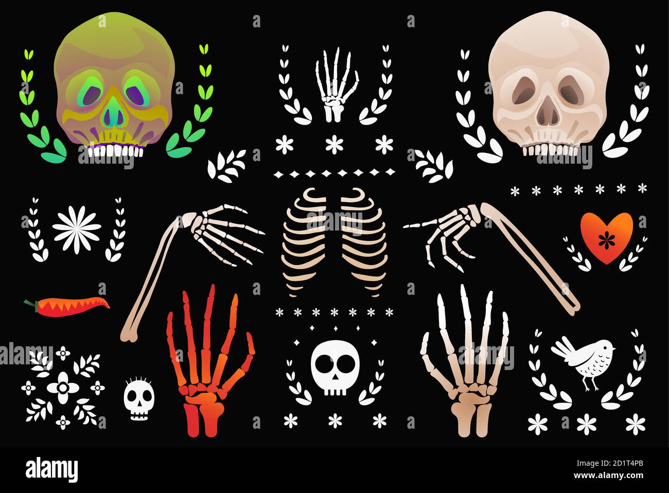 Logo calavera hi-res stock photography and images - Alamy