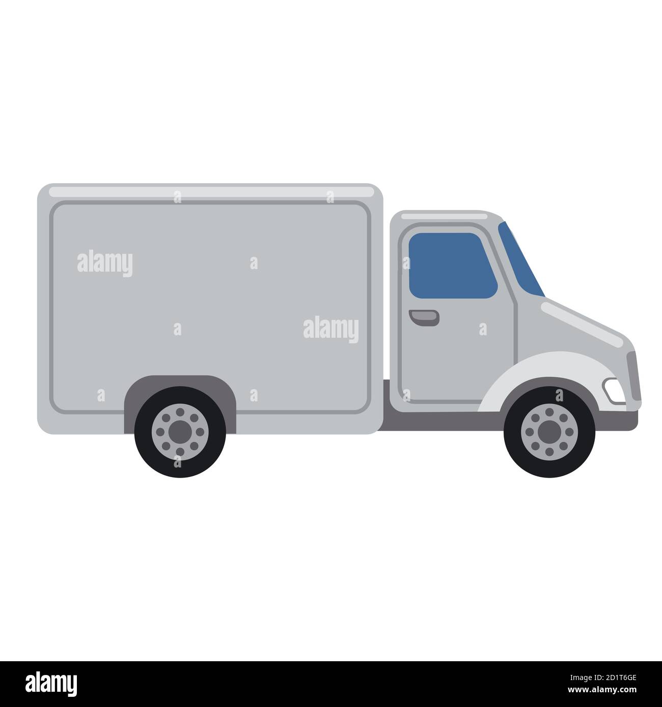 illustration of the lorry truck car icon on the white background Stock ...