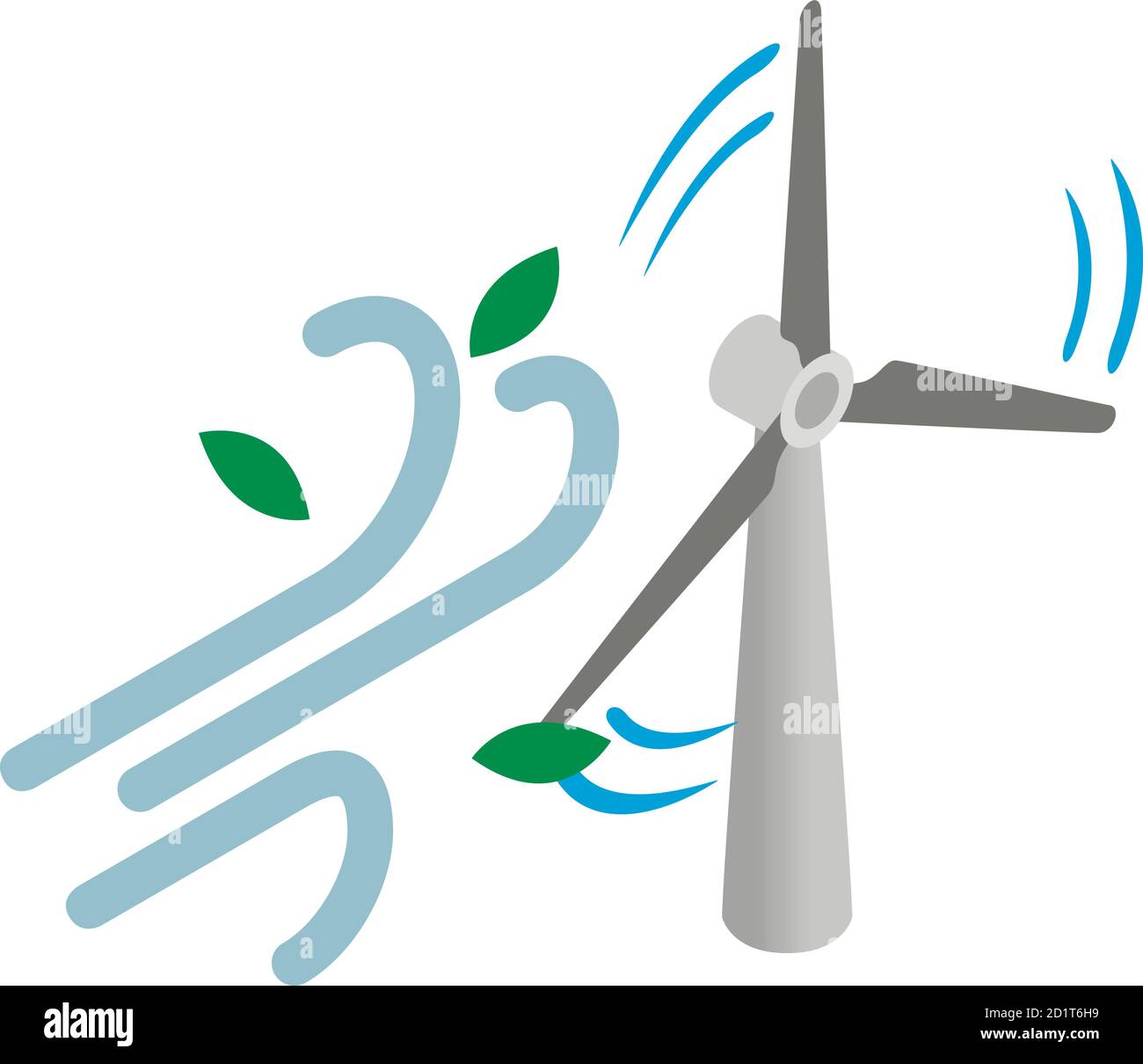 Wind energy icon, isometric style Stock Vector Image & Art - Alamy