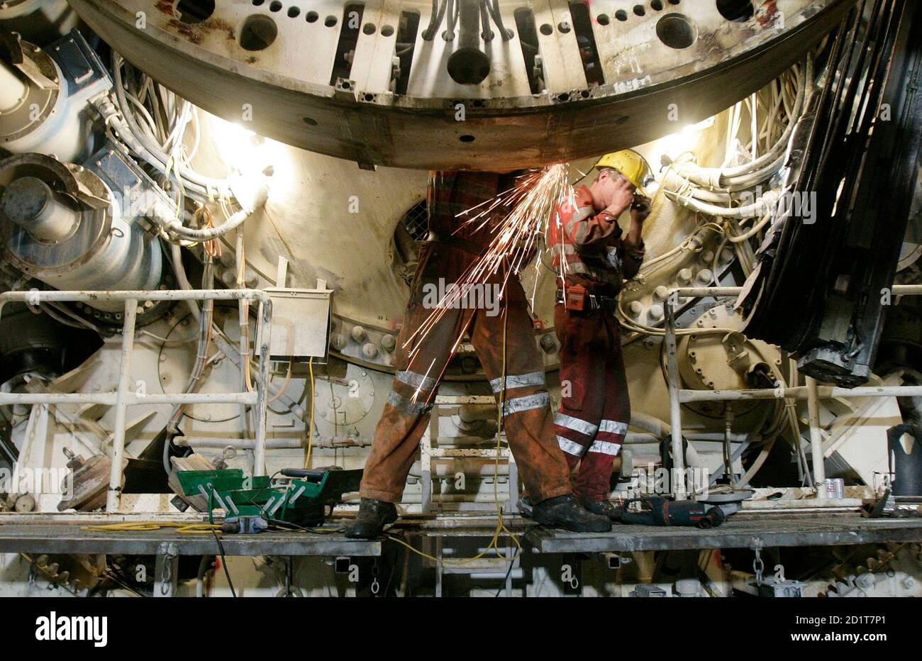 Rail drilling machine hi-res stock photography and images - Alamy