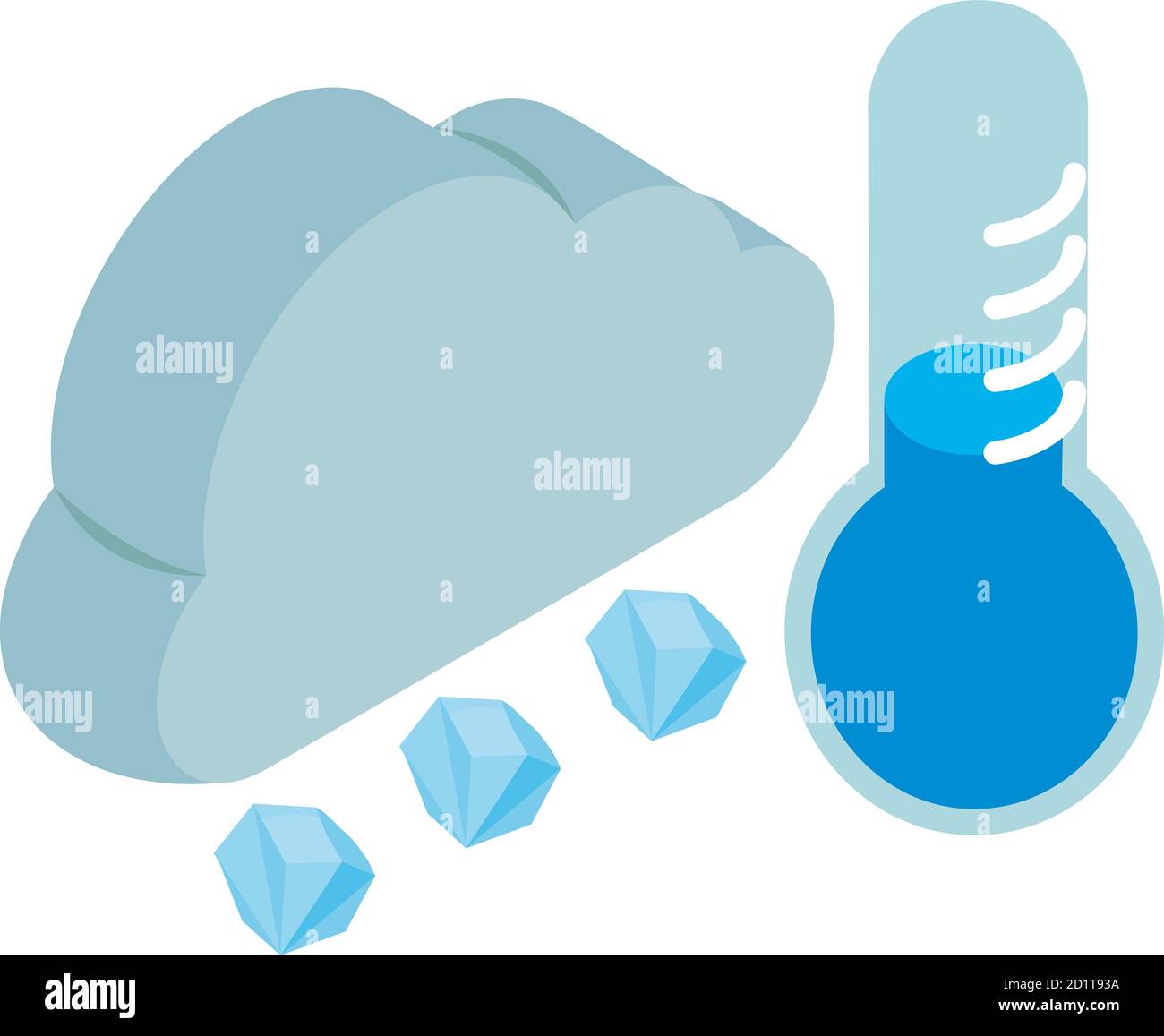 Hailstone icon, isometric style Stock Vector Image & Art - Alamy