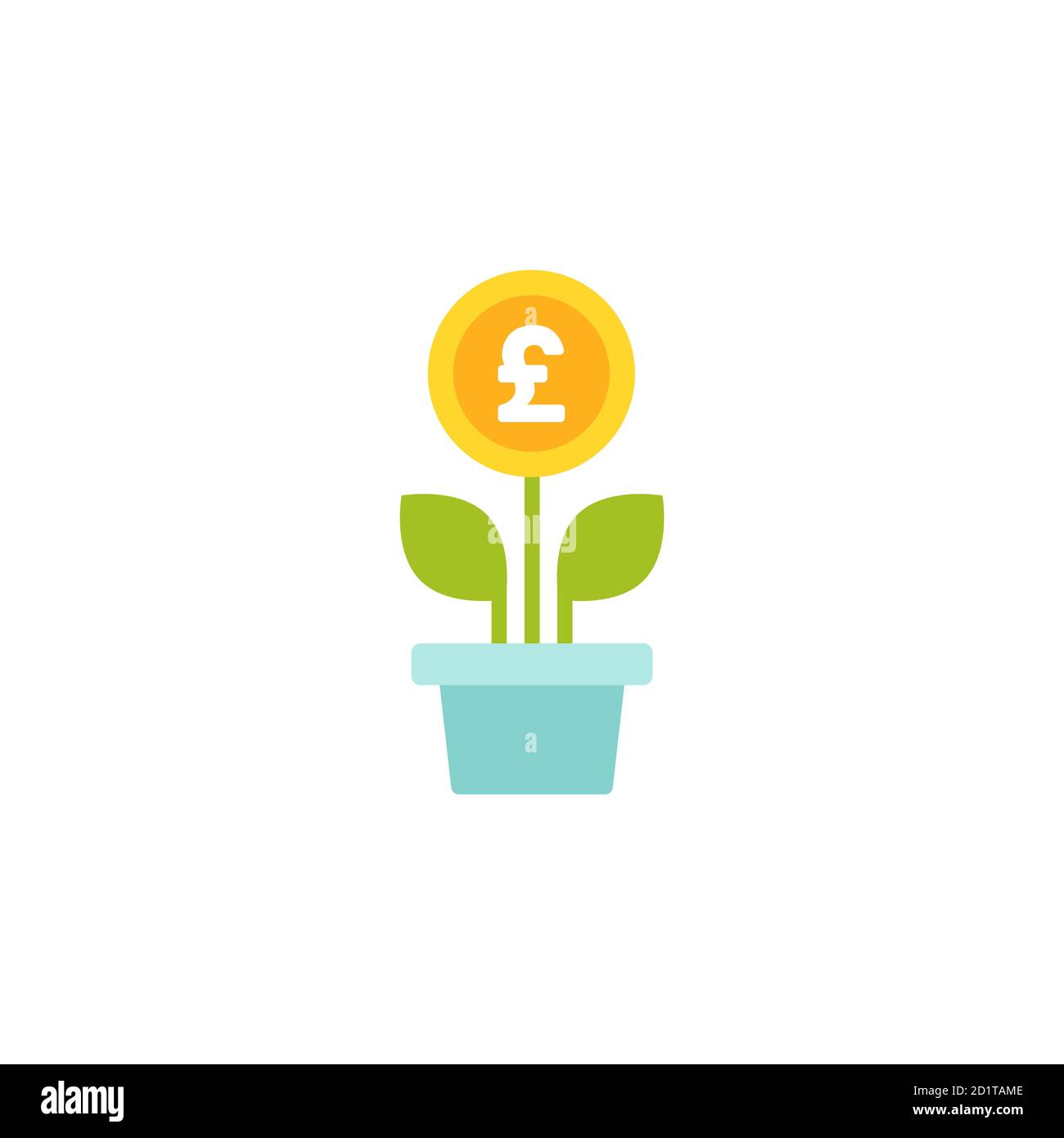 Sterling money pot Stock Vector Images - Alamy