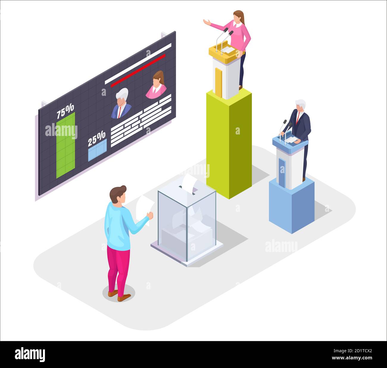 Presidential podium hi-res stock photography and images - Alamy