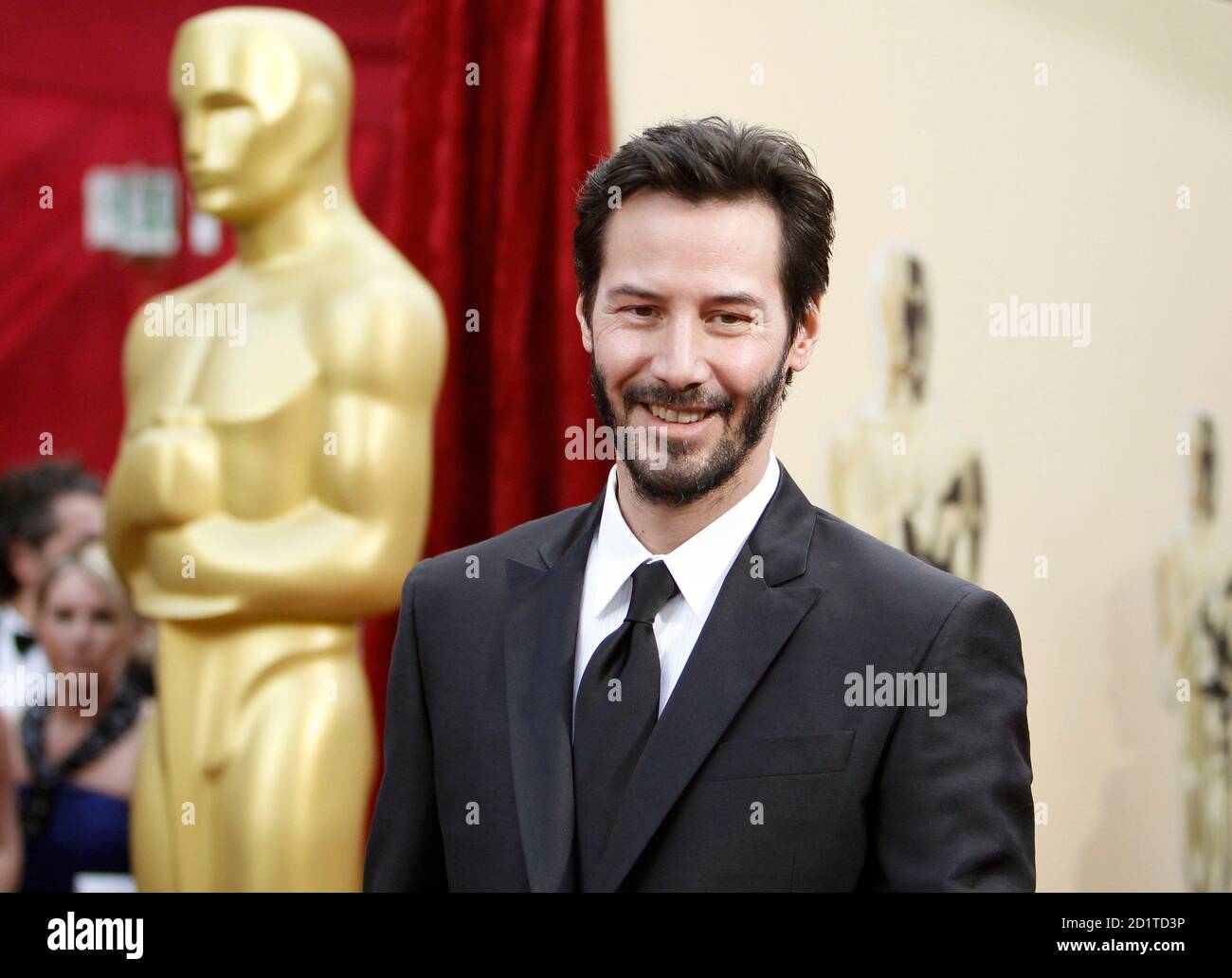 Keanu reeves academy awards 2010 arrivals hi-res stock photography and ...