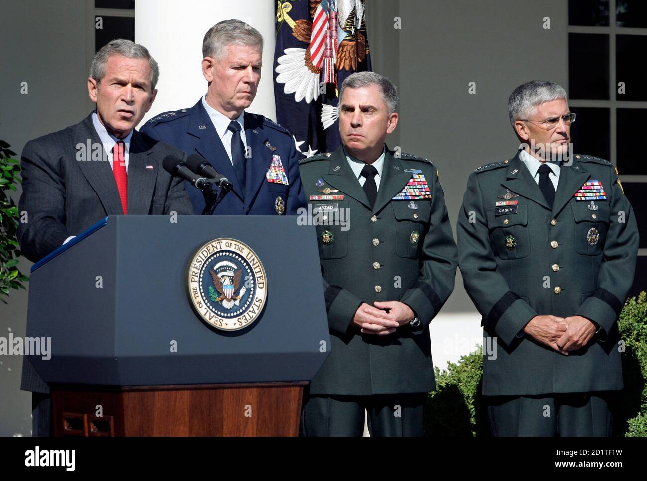 White army generals hi-res stock photography and images - Alamy