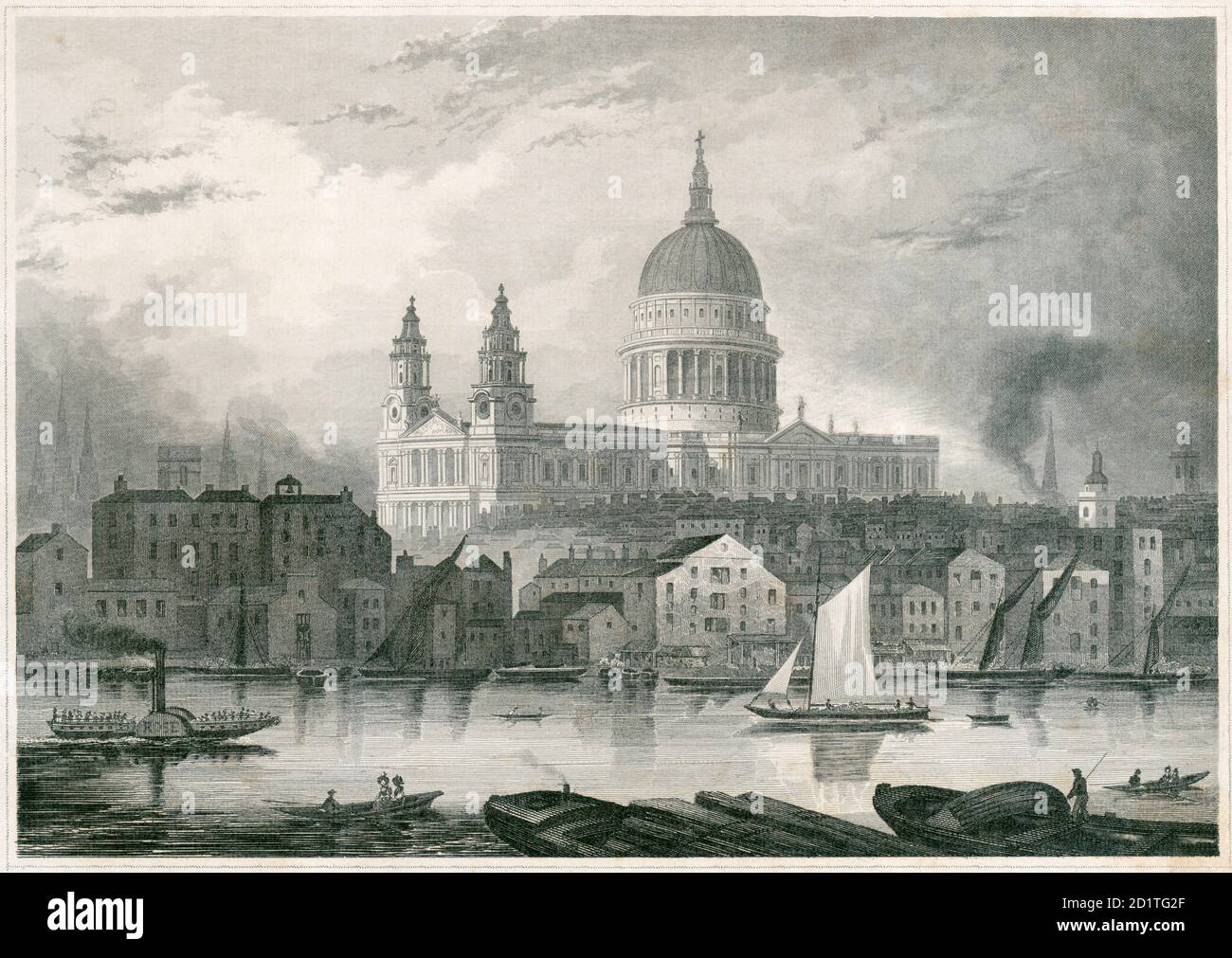 ST PAUL'S CATHEDRAL, St Paul's Churchyard, City of London. "Die ...