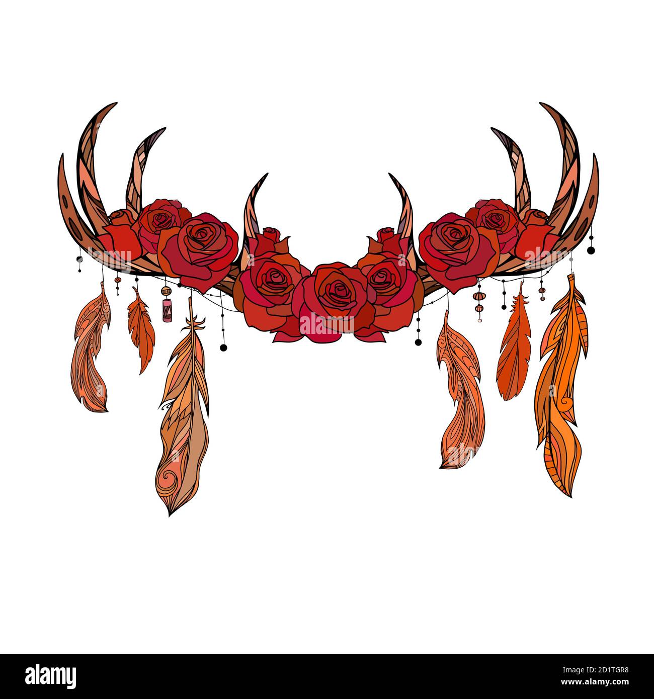 Tribal Antlers