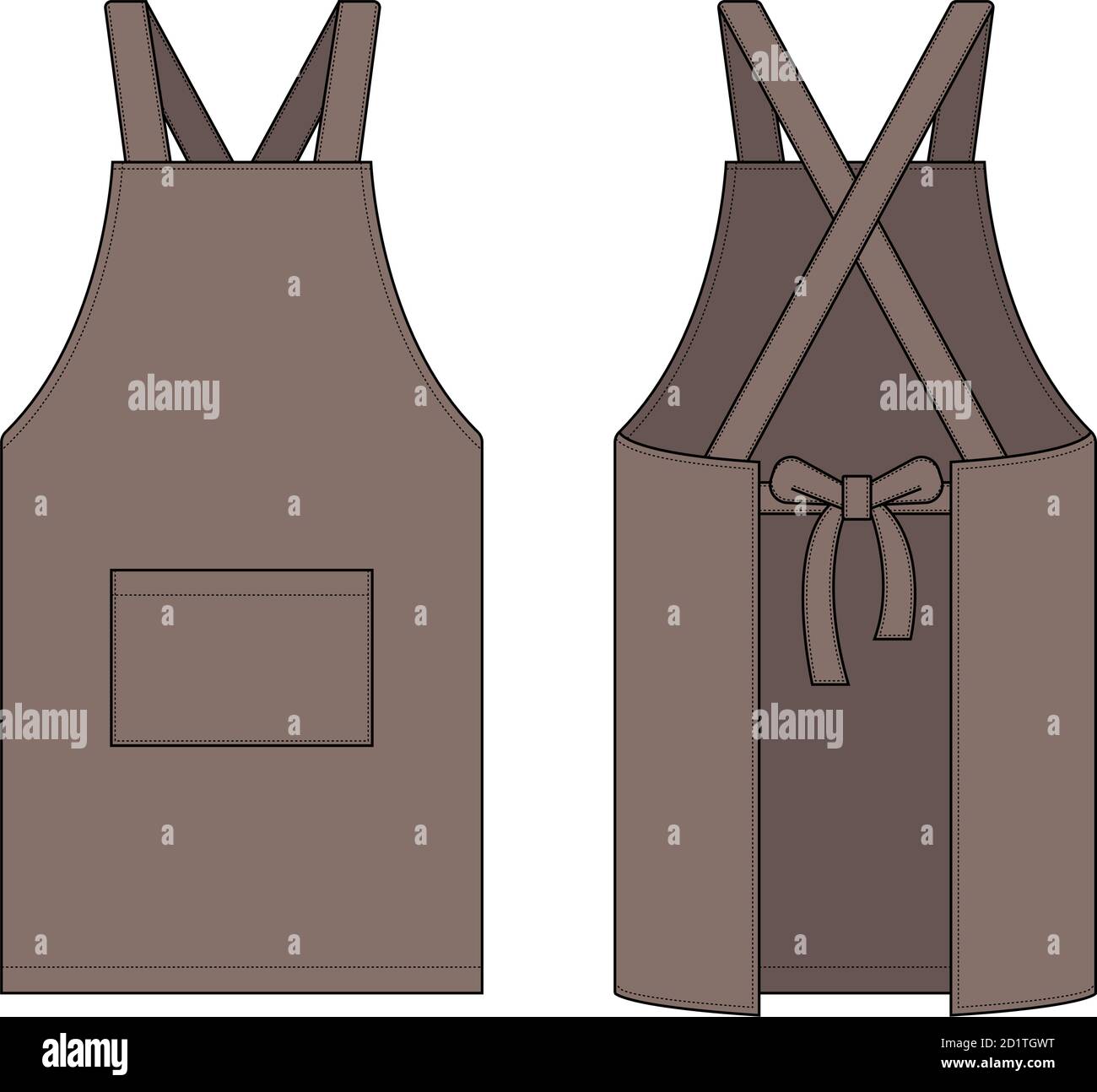 Apron Vector Template Apron Vector Art & Graphics | Freevector.com