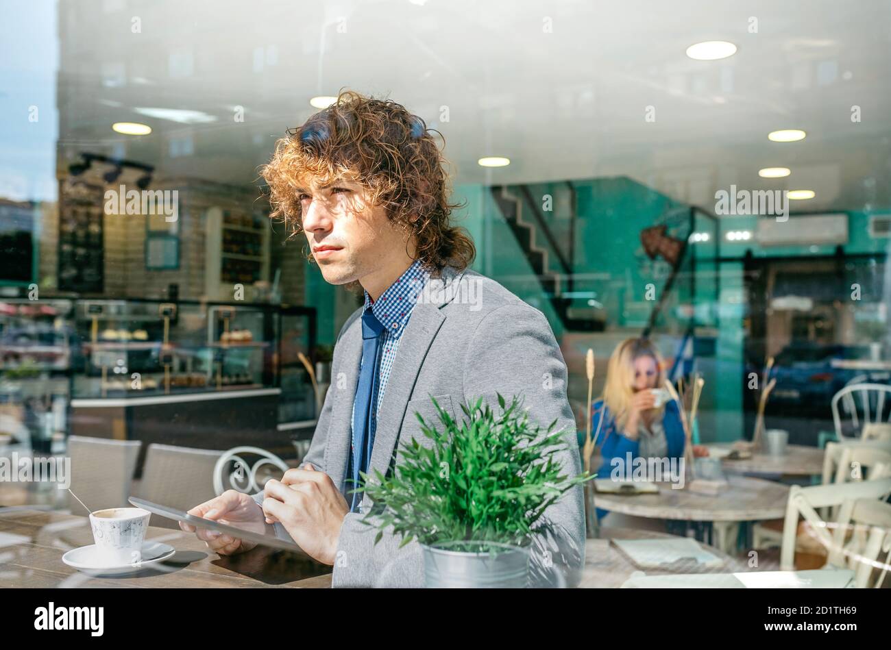 Person pausing hi-res stock photography and images - Alamy
